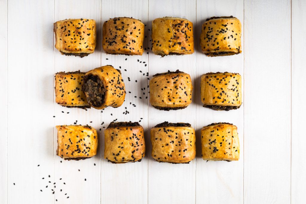 Order a mushroom roll – box of 4 delivery in London from Arapina Bakery